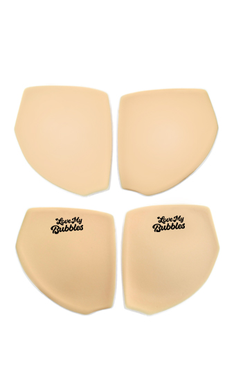 Silicone Polygon Butt Pads, Replacement Silicone Buttocks