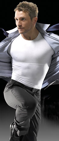 Mens Ript Body Sculpting Undershirt Crew | Kazzy