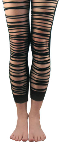 Slash Cotton Footless Tights | Lander